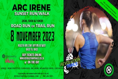 ARC Irene Sunset Run/Walk - 8 November 2023 | Entry Ninja – the best ...
