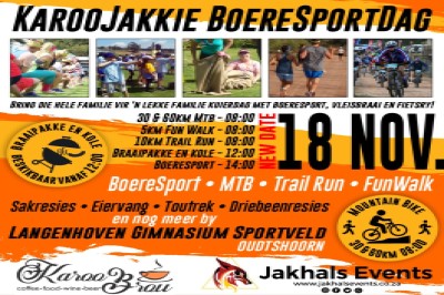 KarooJakkie Boeresportdag | Entry Ninja – the best outdoor, fitness and ...